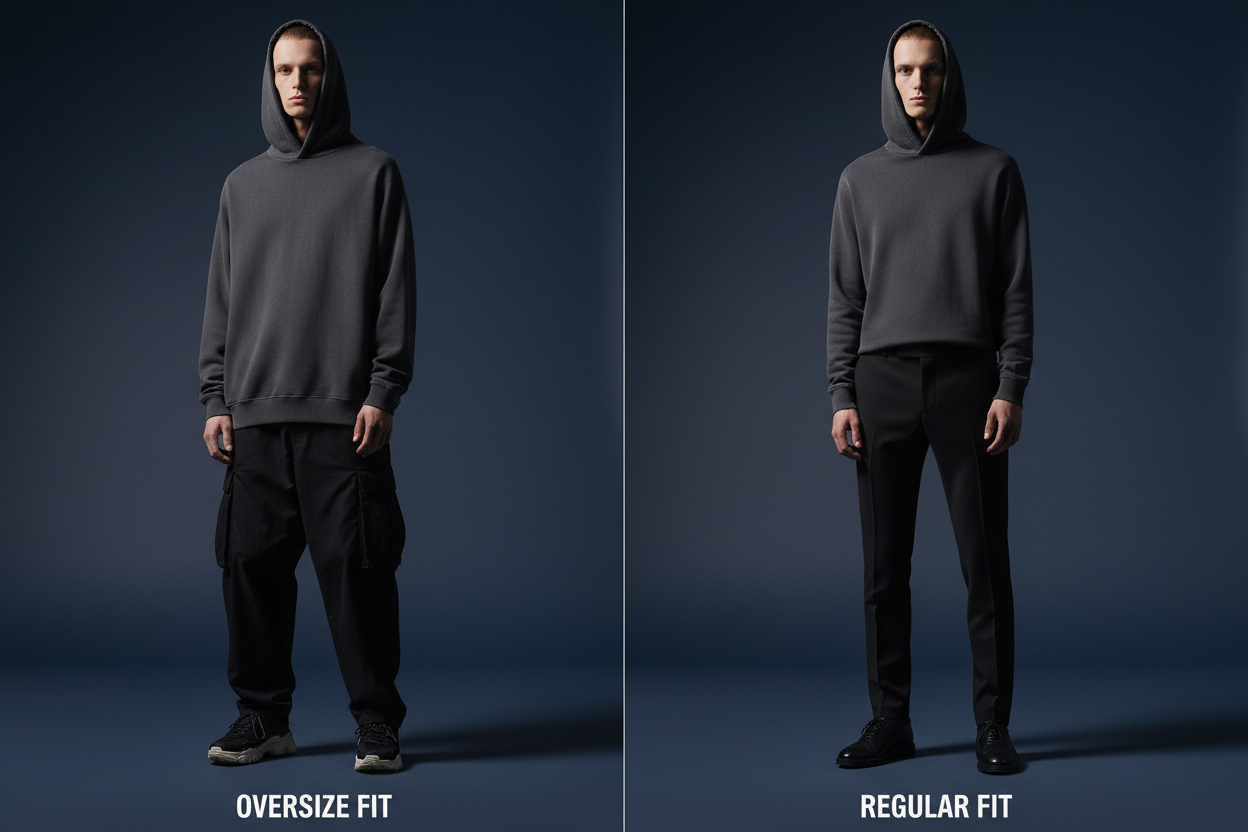 Oversized vs. Regular Fit: The Ultimate Guide to Finding Your Style ...